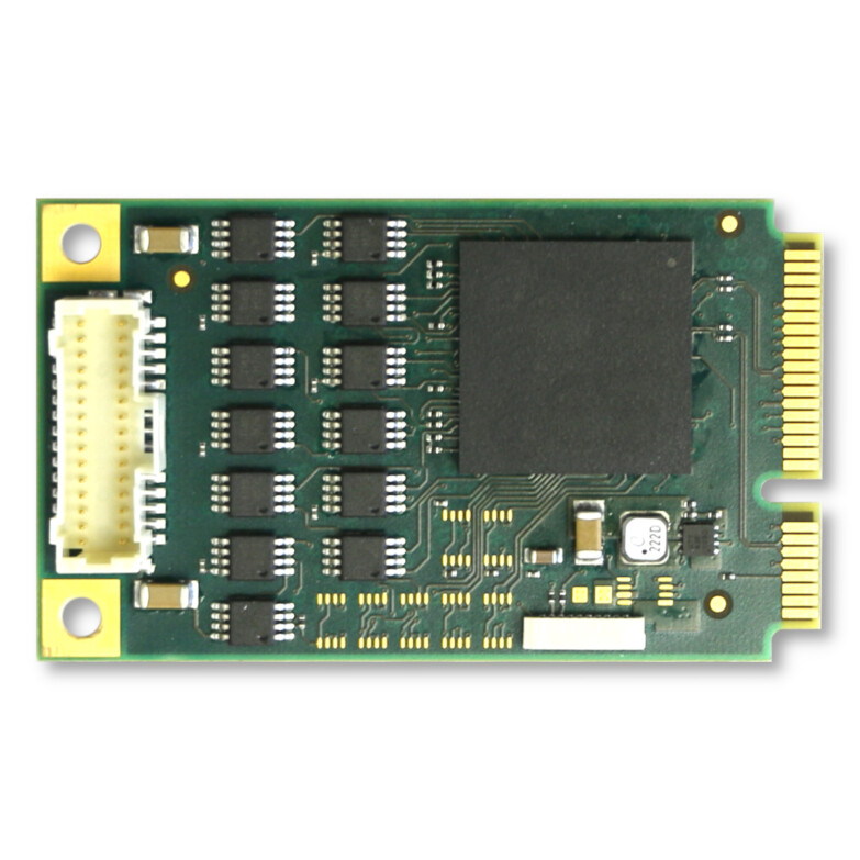 TMPE633 | Reconfigurable FPGA with Digital I/O PCIe Mini Card | TEWS Technologies GmbH